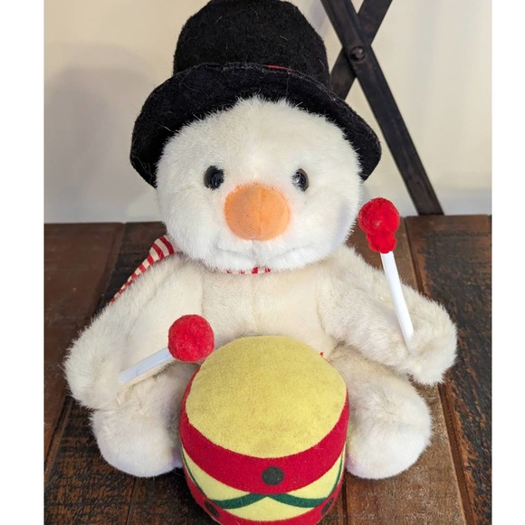 Russ | Holiday | Vintage Russ Berrie Freezy Snowman Plush With Music ...